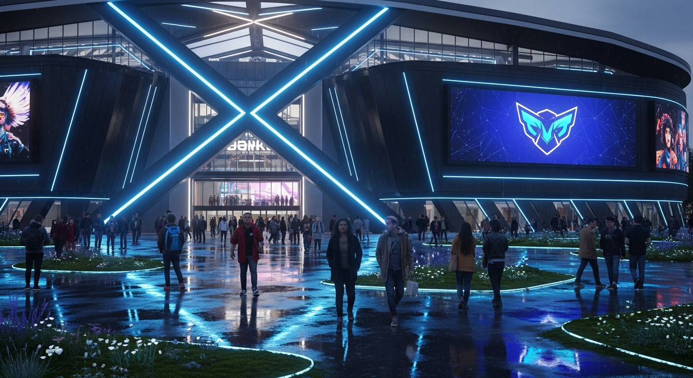 Back Swamp Crossroads Arena Exterior